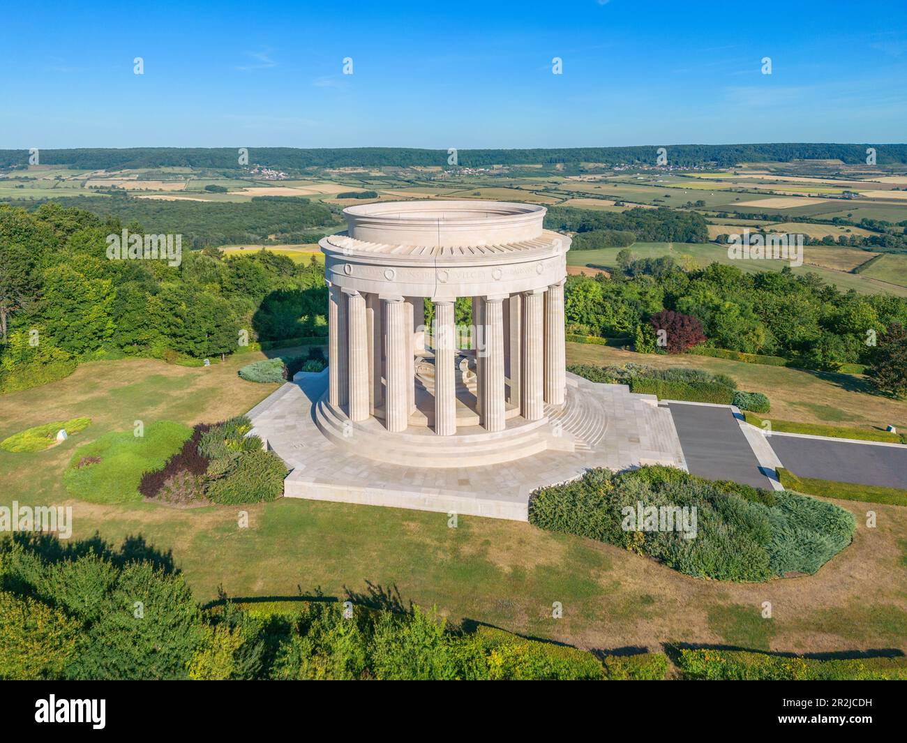 American First World War memorial Butte de Montsec in Parc Naturel ...