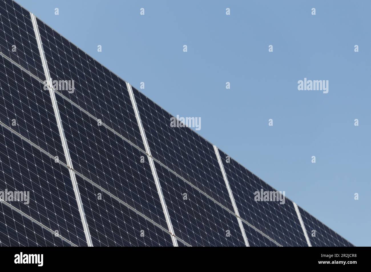 Solar panels clear sky hi-res stock photography and images - Alamy