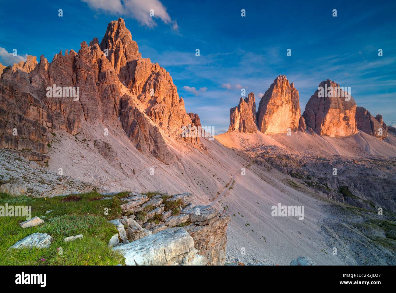 The three peaks in the dolomites hi-res stock photography and images ...