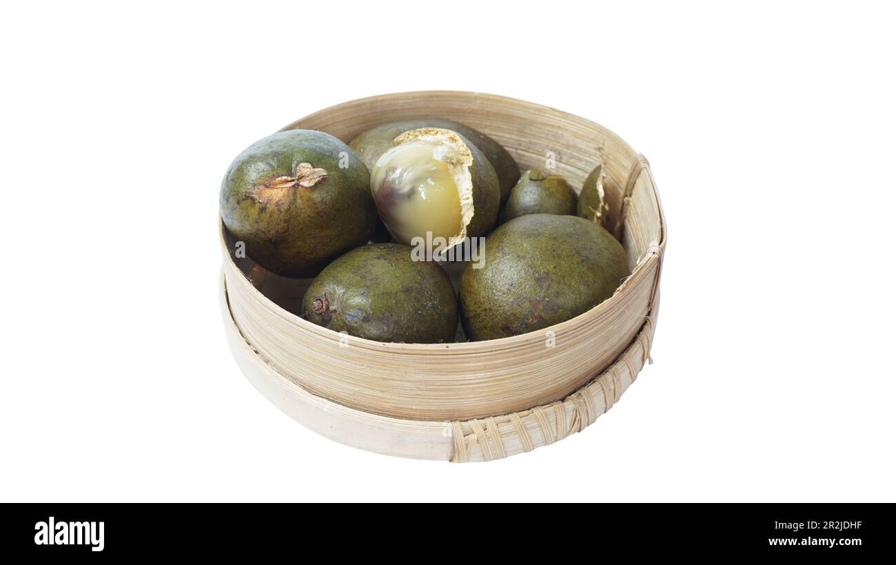 Matoa fruit isolated on white background Stock Photo - Alamy