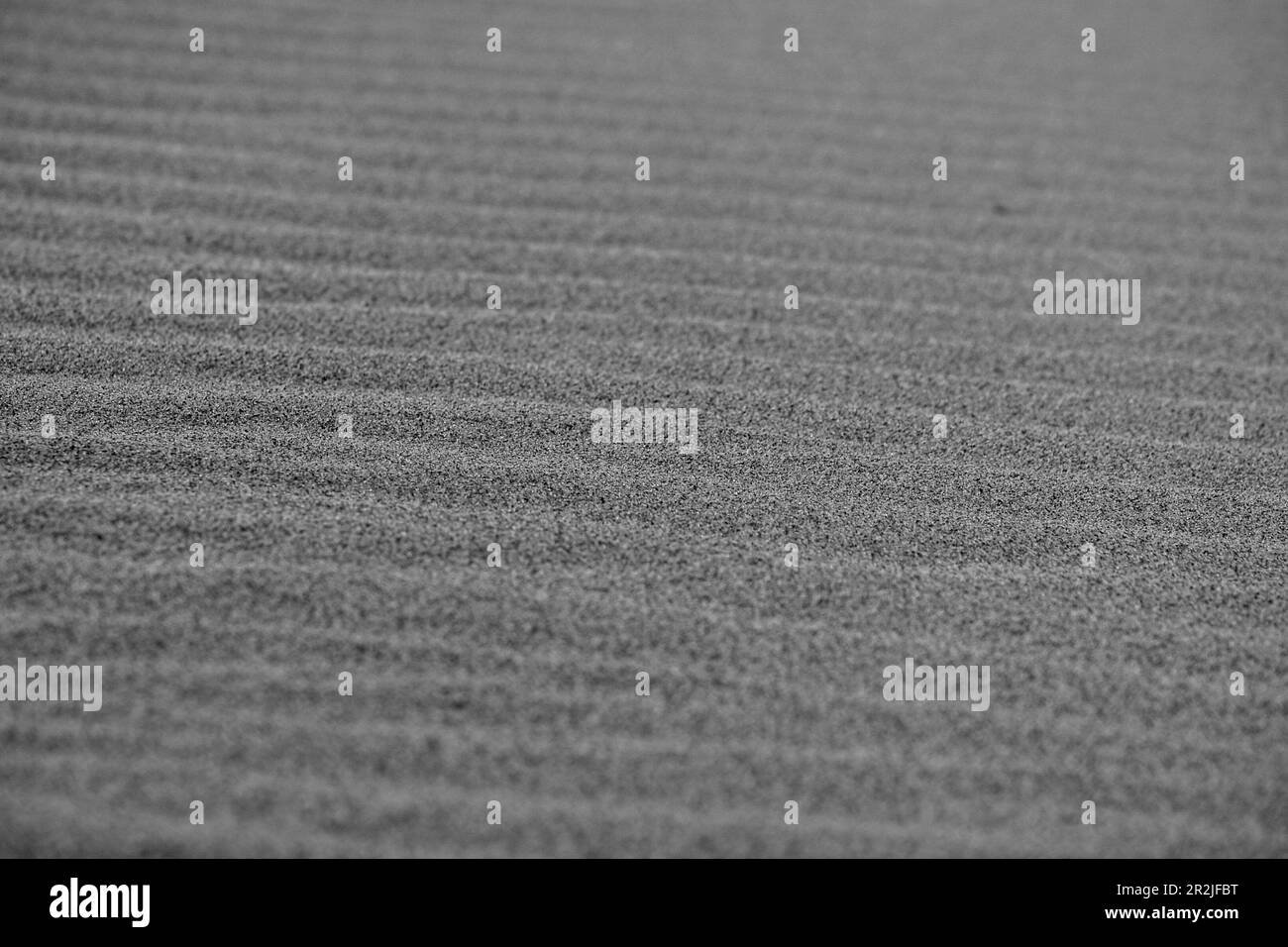 Wind ripples in close parallel lines across beach Stock Photo - Alamy