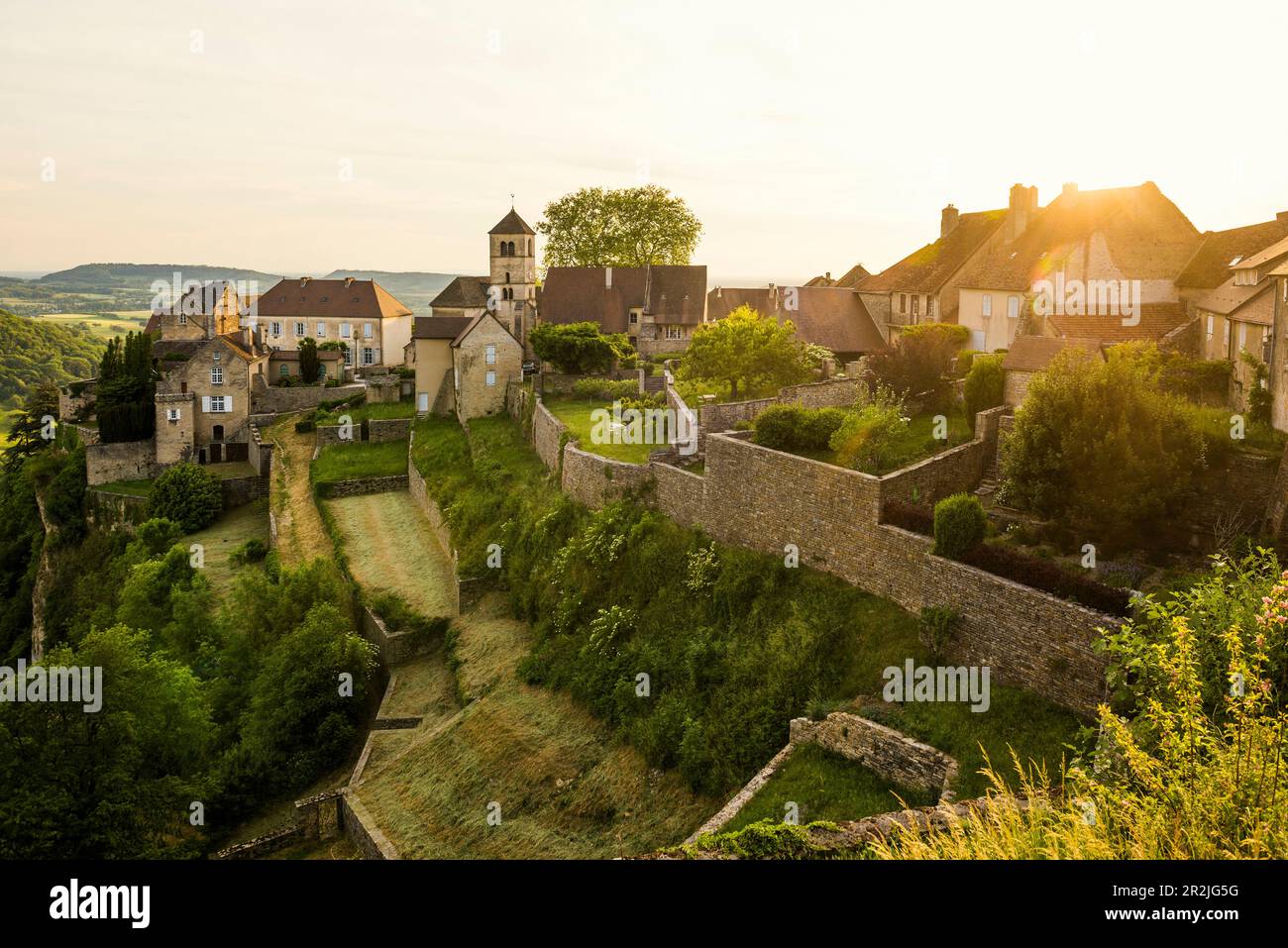 Chateau-Chalon, Plus beaux villages de France, Jura department ...