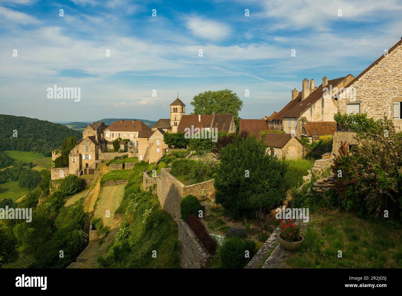 Chateau-Chalon, Plus beaux villages de France, Jura department ...