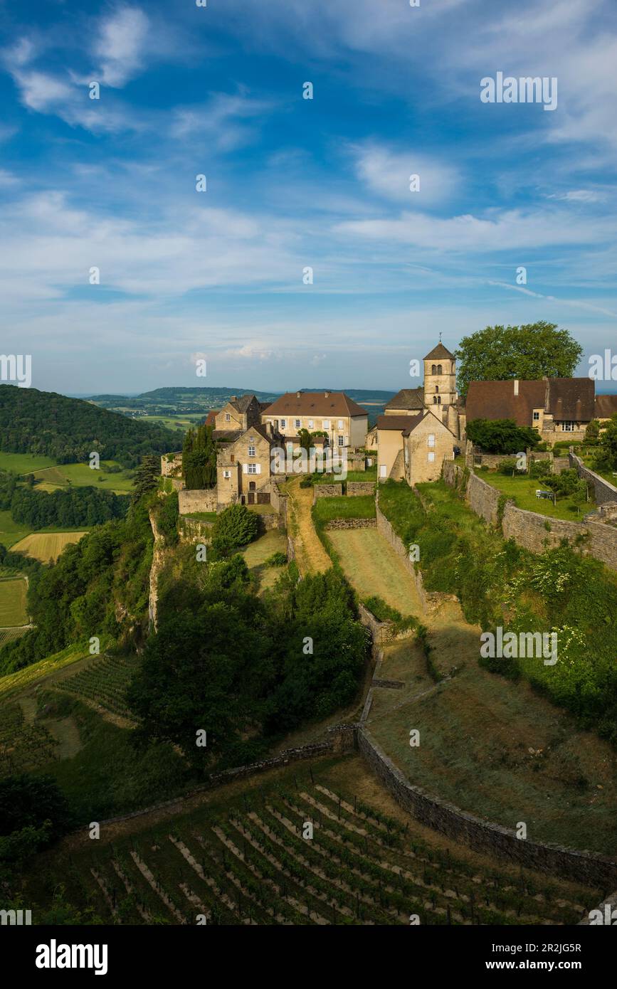 Chateau-Chalon, Plus beaux villages de France, Jura department ...