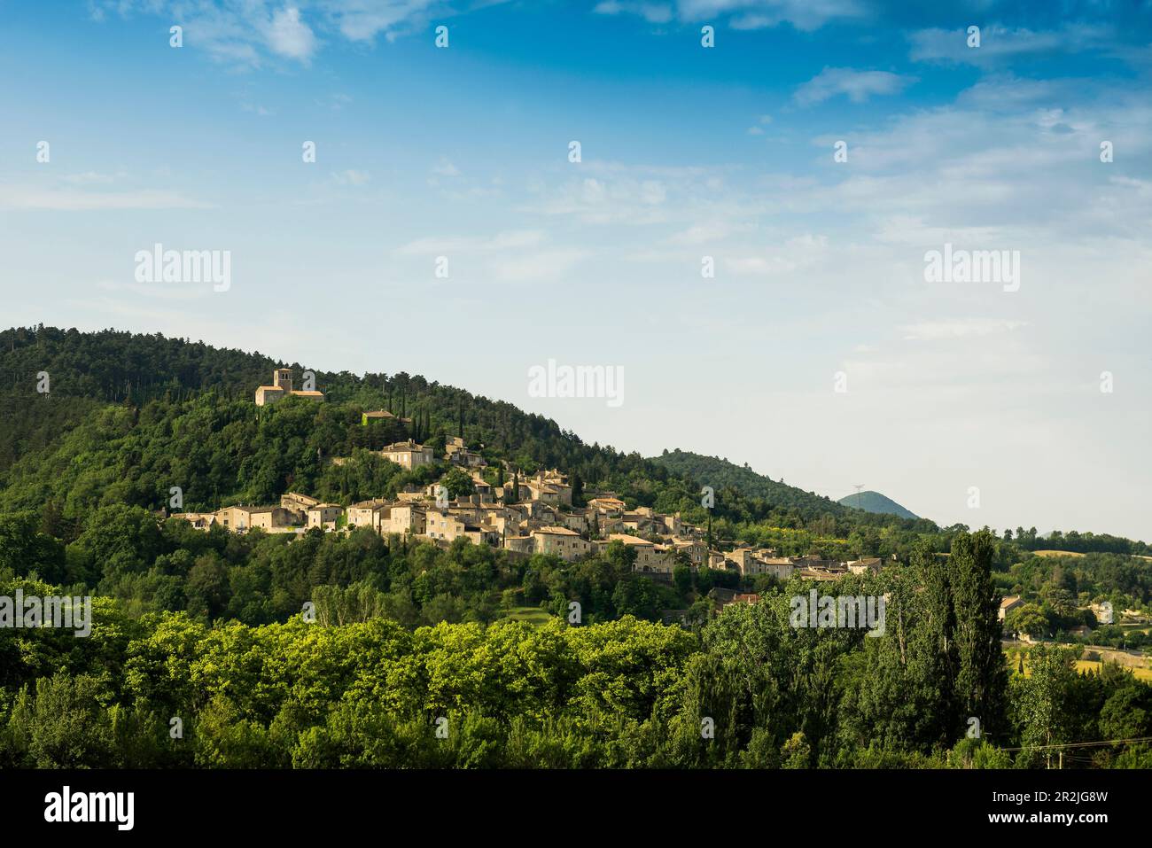 Medieval village, Mirmande, Les plus beaux villages de France, Drôme ...