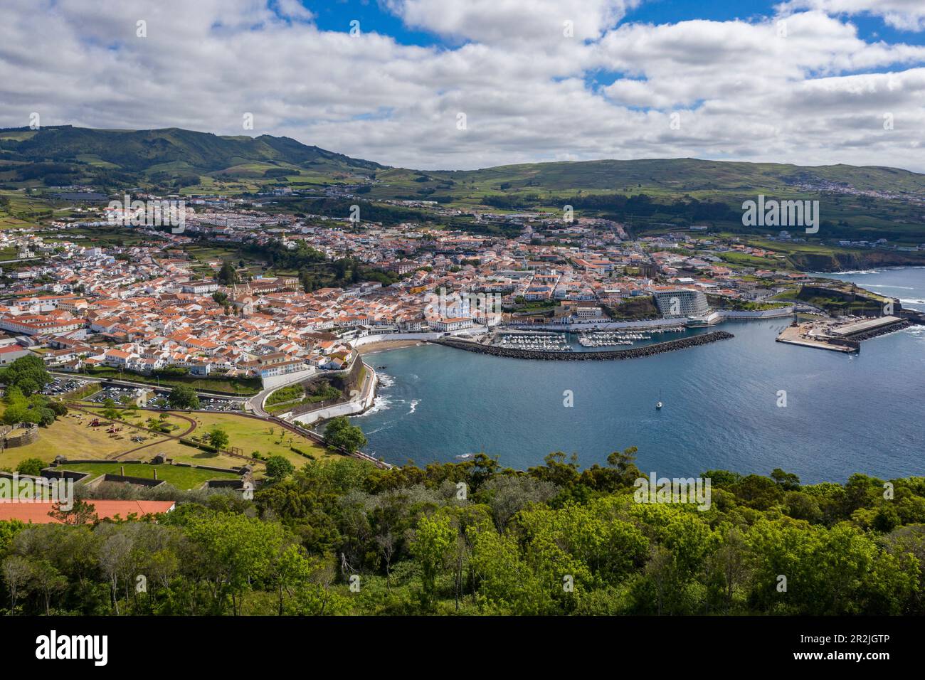 Azores pico aerial hi-res stock photography and images - Alamy
