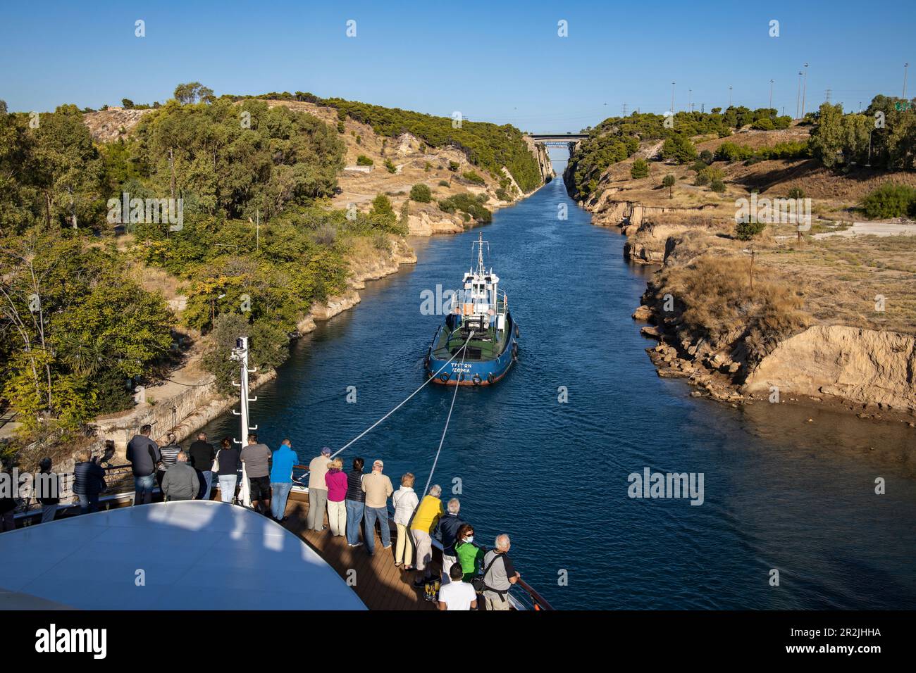 Corinth canal cruise cruises hi-res stock photography and images - Alamy