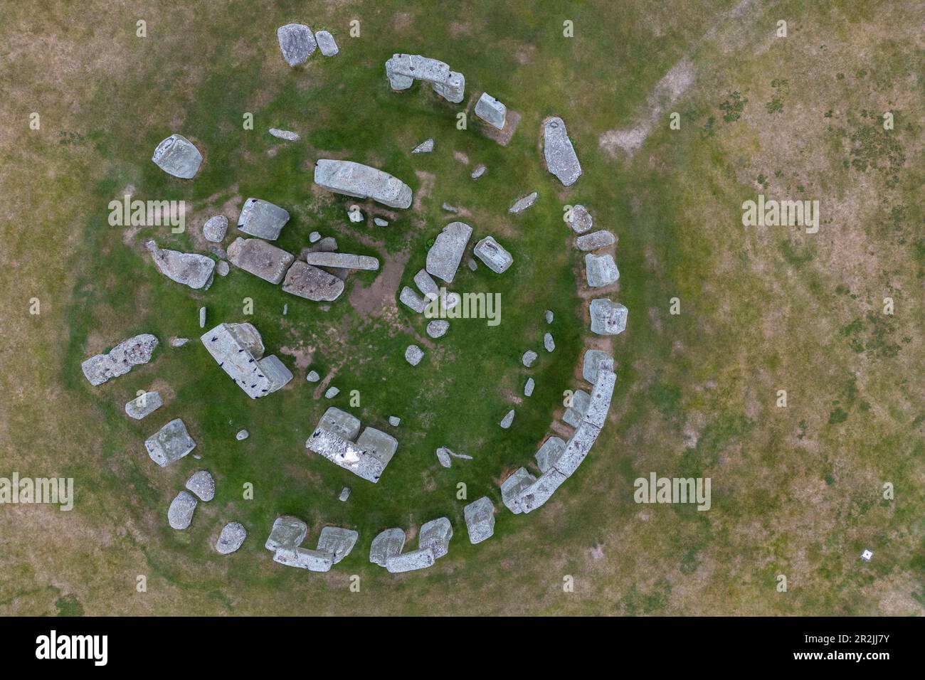 Stonehenge aerial view hi-res stock photography and images - Alamy