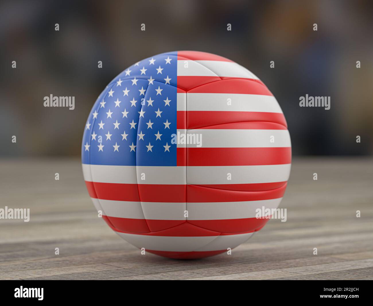 Usa flag on volleyball hi-res stock photography and images - Alamy