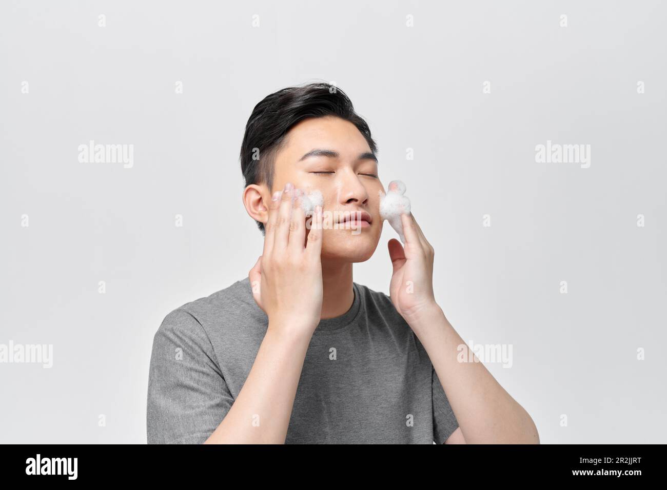 Face wash hi-res stock photography and images - Alamy