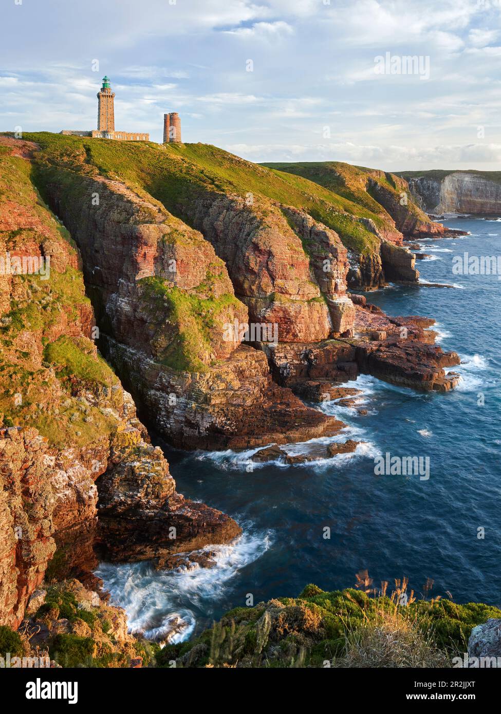 Phare Du Cap Frehel, Brittany, France Stock Photo - Alamy