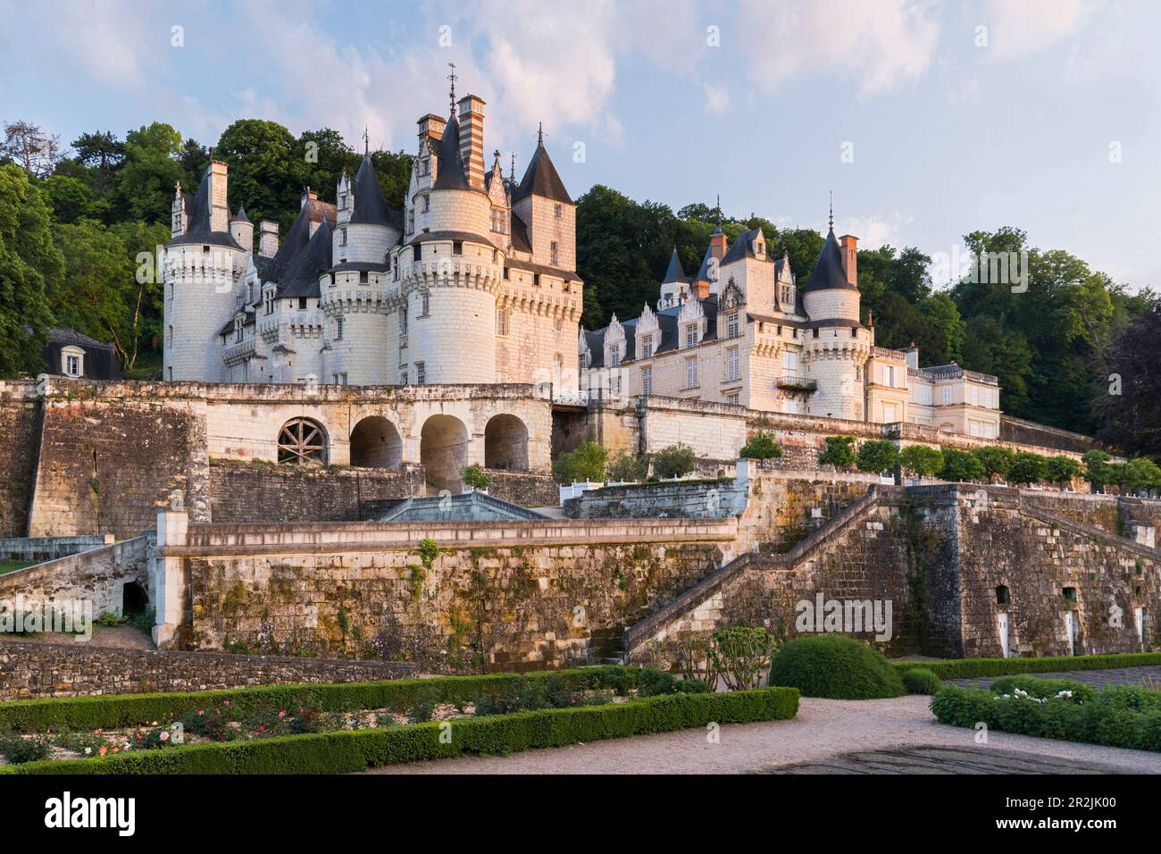 Chateau d'Ussé, Rigny-Ussé, Loire Valley, France Stock Photo - Alamy
