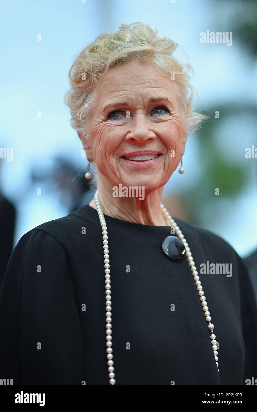 Cannes, France. 19th May, 2023. Liv Ullmann attends the The Zone Of ...