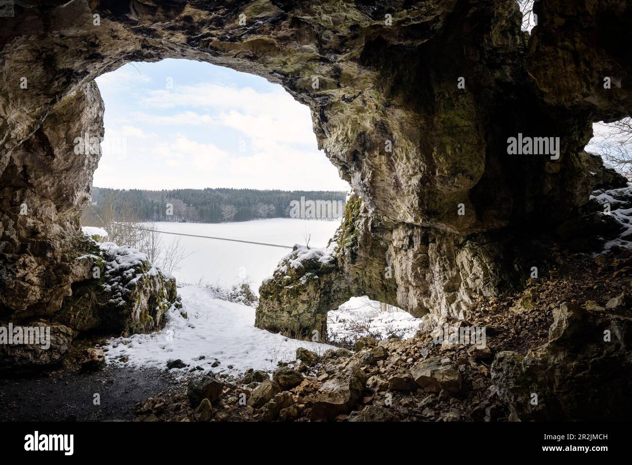 wintry blockstone cave, UNESCO World Heritage Site "Caves and Ice Age ...