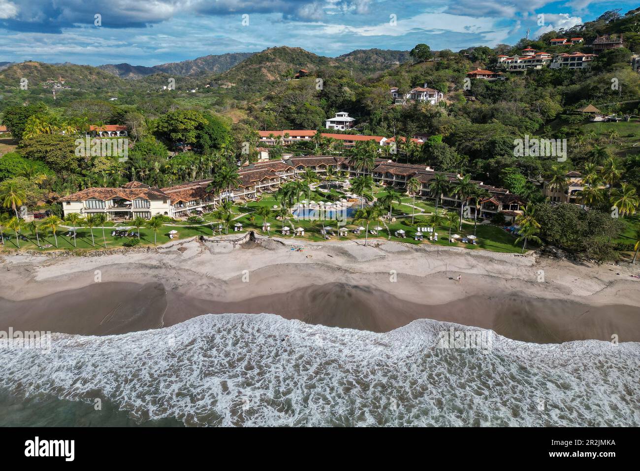 Aerial view of The Palms Private Residence Club Resort on Flamingo ...