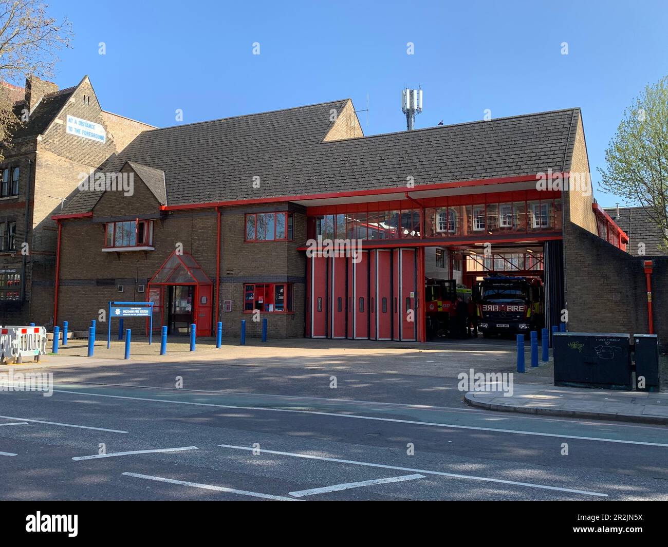 Peckham Fire Station (LFB) 19th April 2023 Stock Photo - Alamy