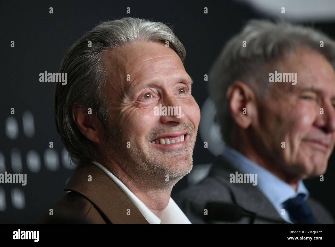 Cannes, France. 19th May, 2023. Mads Mikkelsen attends the "Indiana ...