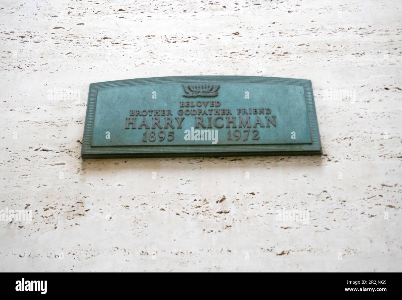 Los Angeles, California, USA 18th May 2023 Actor Harry Richman Grave in ...