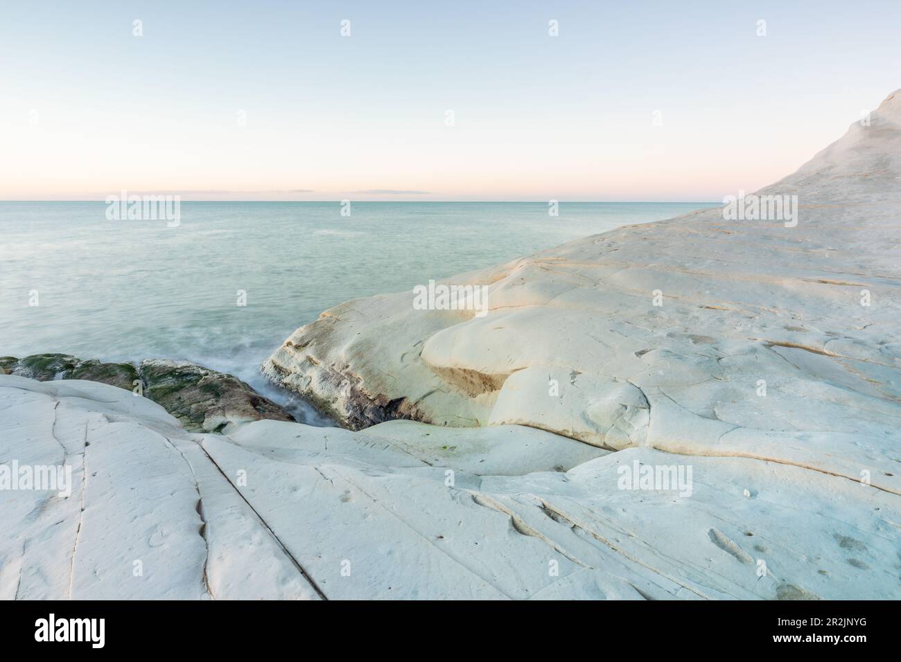 The white beach of Scala dei Turchi, Realmonte, Agrigento, Sicily ...