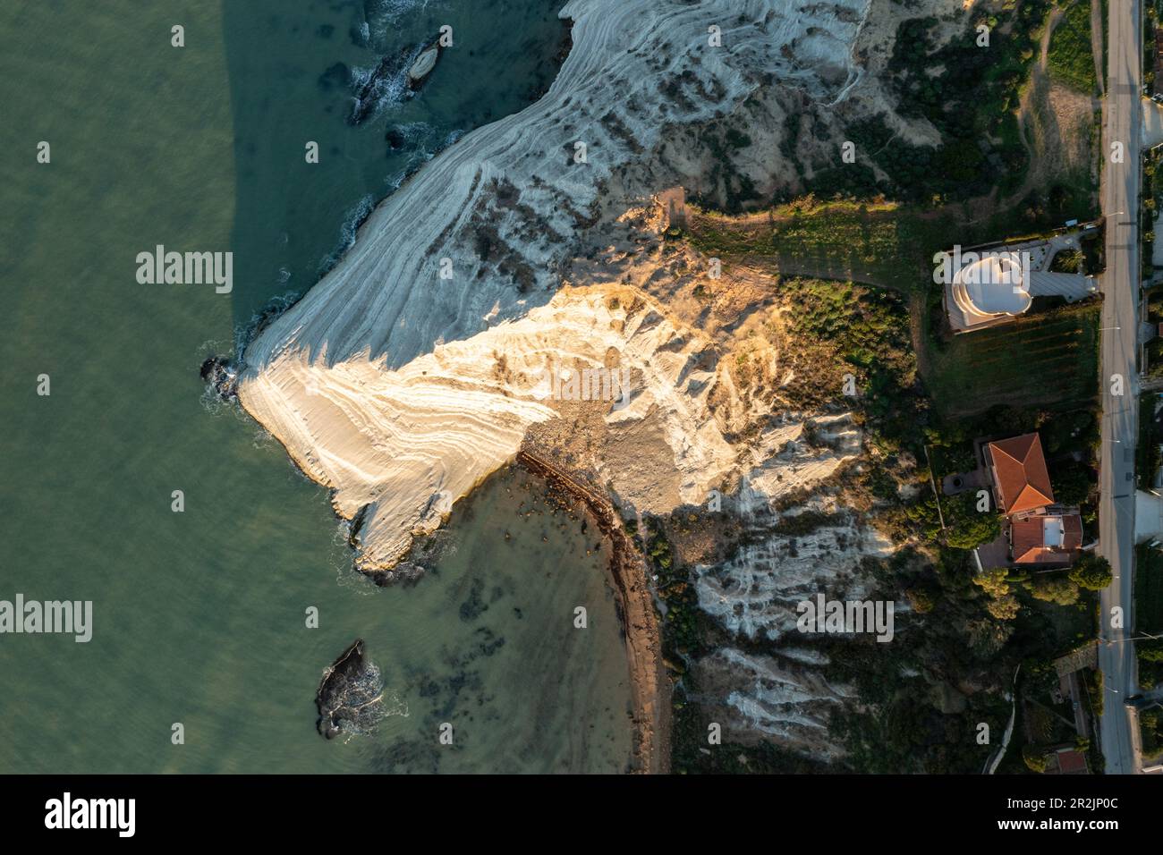 The white beach of Scala dei Turchi, Realmonte, Agrigento, Sicily ...