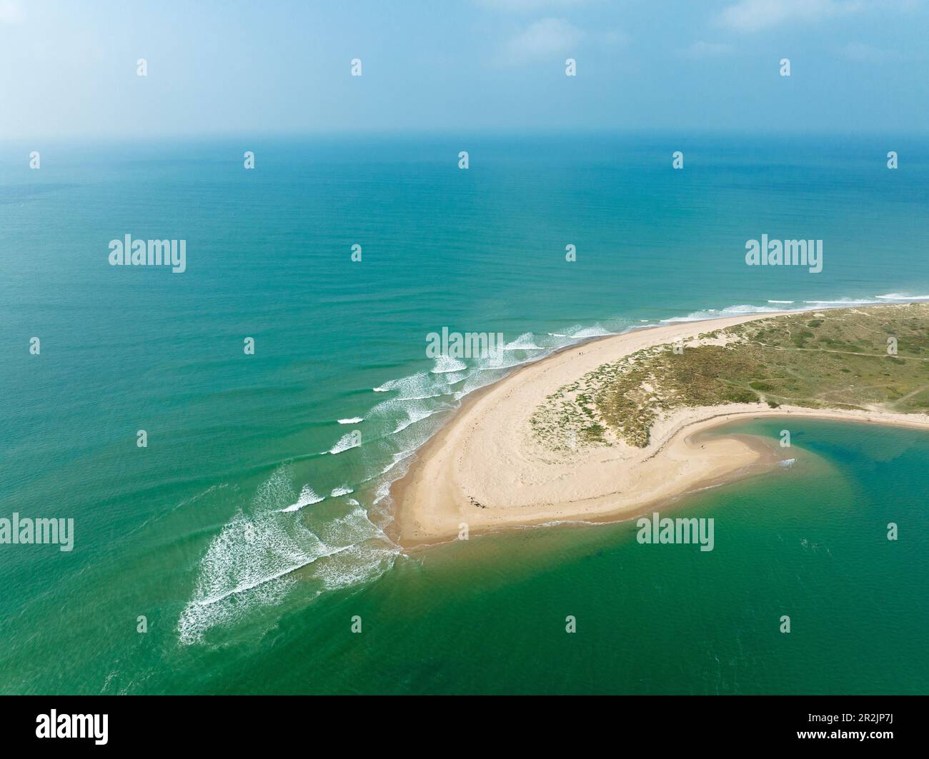Pointe du Bance in Havre de St Germain sur Ay Bay, Cotentin Peninsula ...
