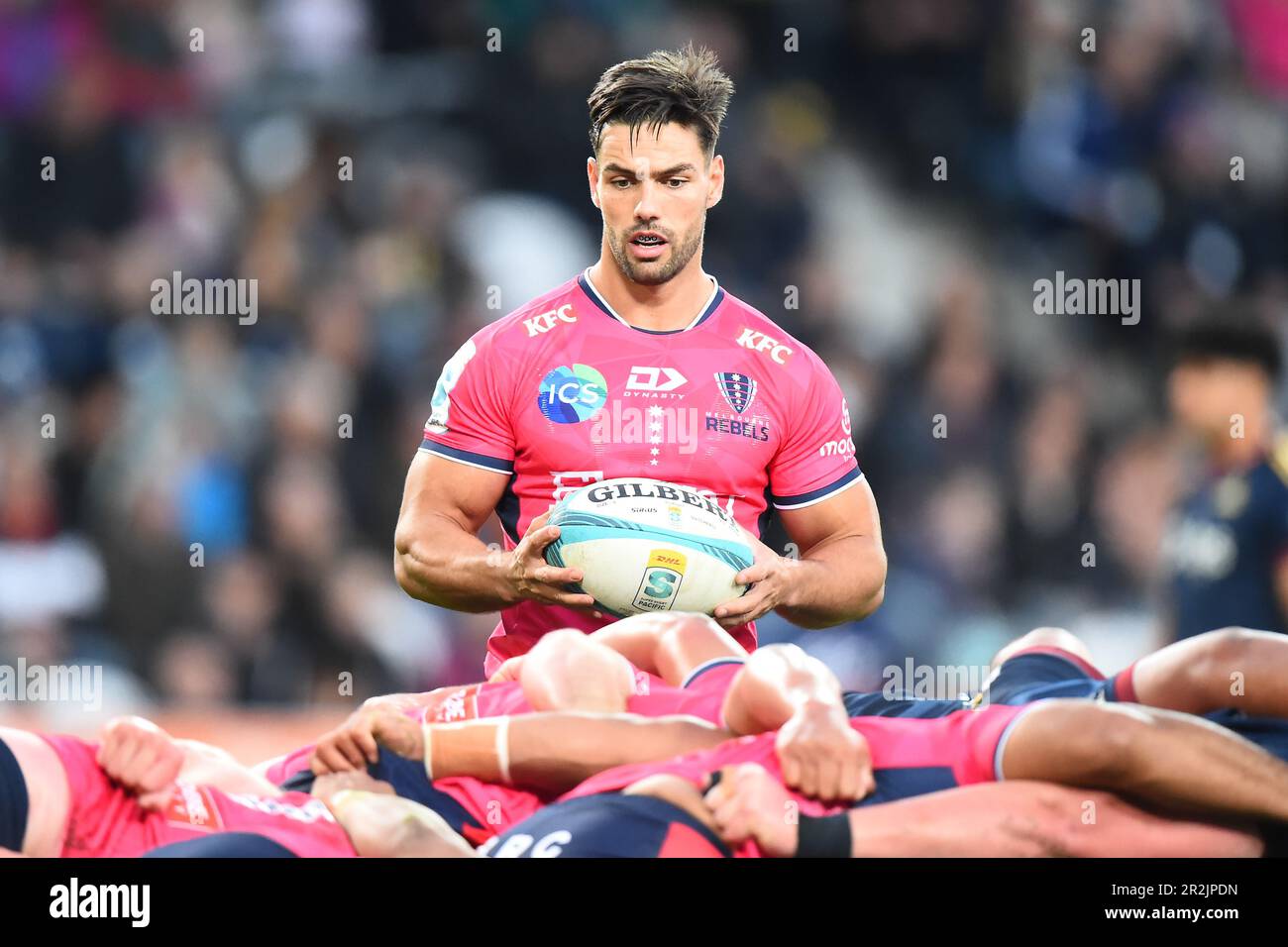 Ryan Louwrens of the Rebels during the Super Rugby Pacific Round 13 ...