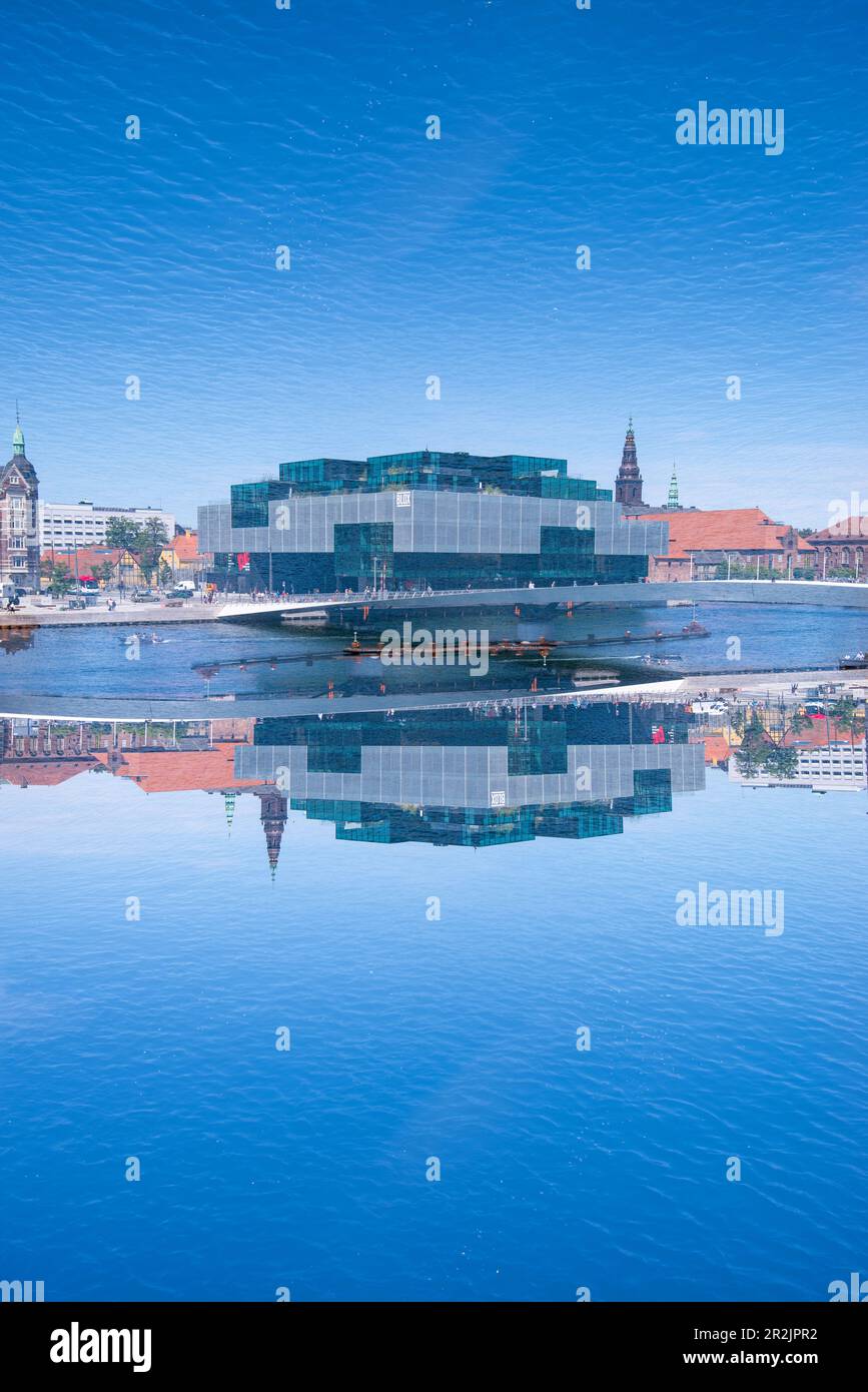 Double exposure of BLOXHUB, Denmark's new base for future urban ...