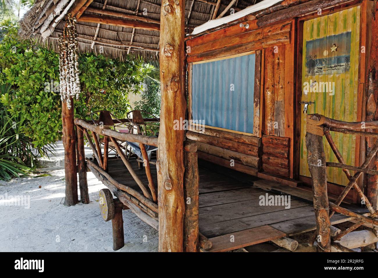 Traditional beach houses at Santa Maria Coral Park Hotel on the beach ...