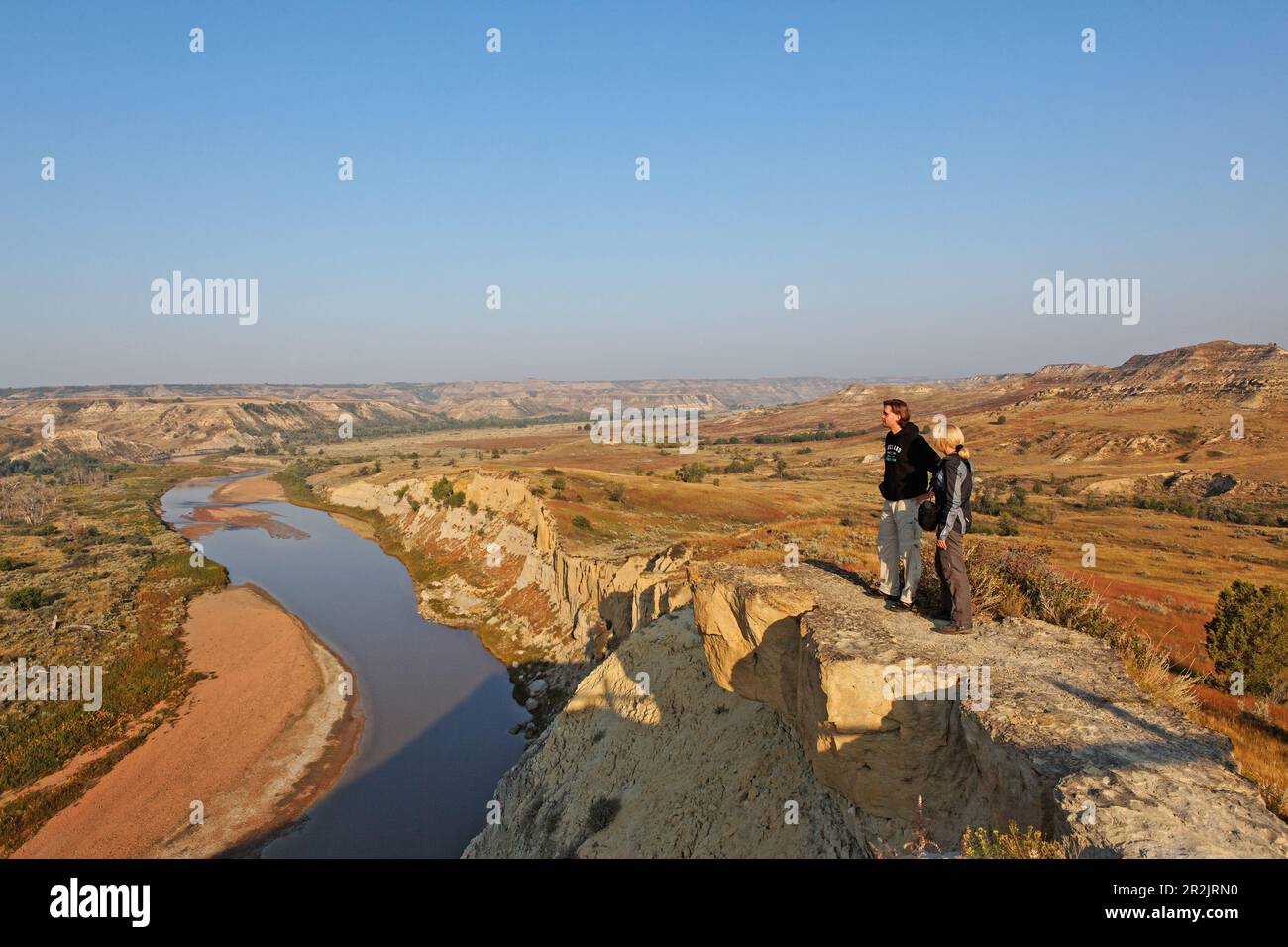 Wind Canyon Outlook, Theodore Roosevelt National Park, Medora, North ...