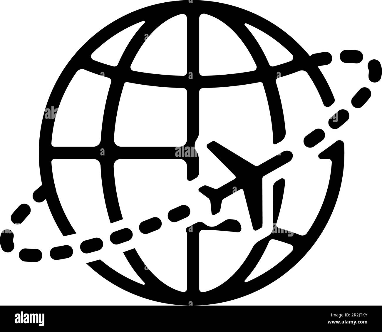 Travel (air flights ) vector icon illustration Stock Vector Image & Art ...