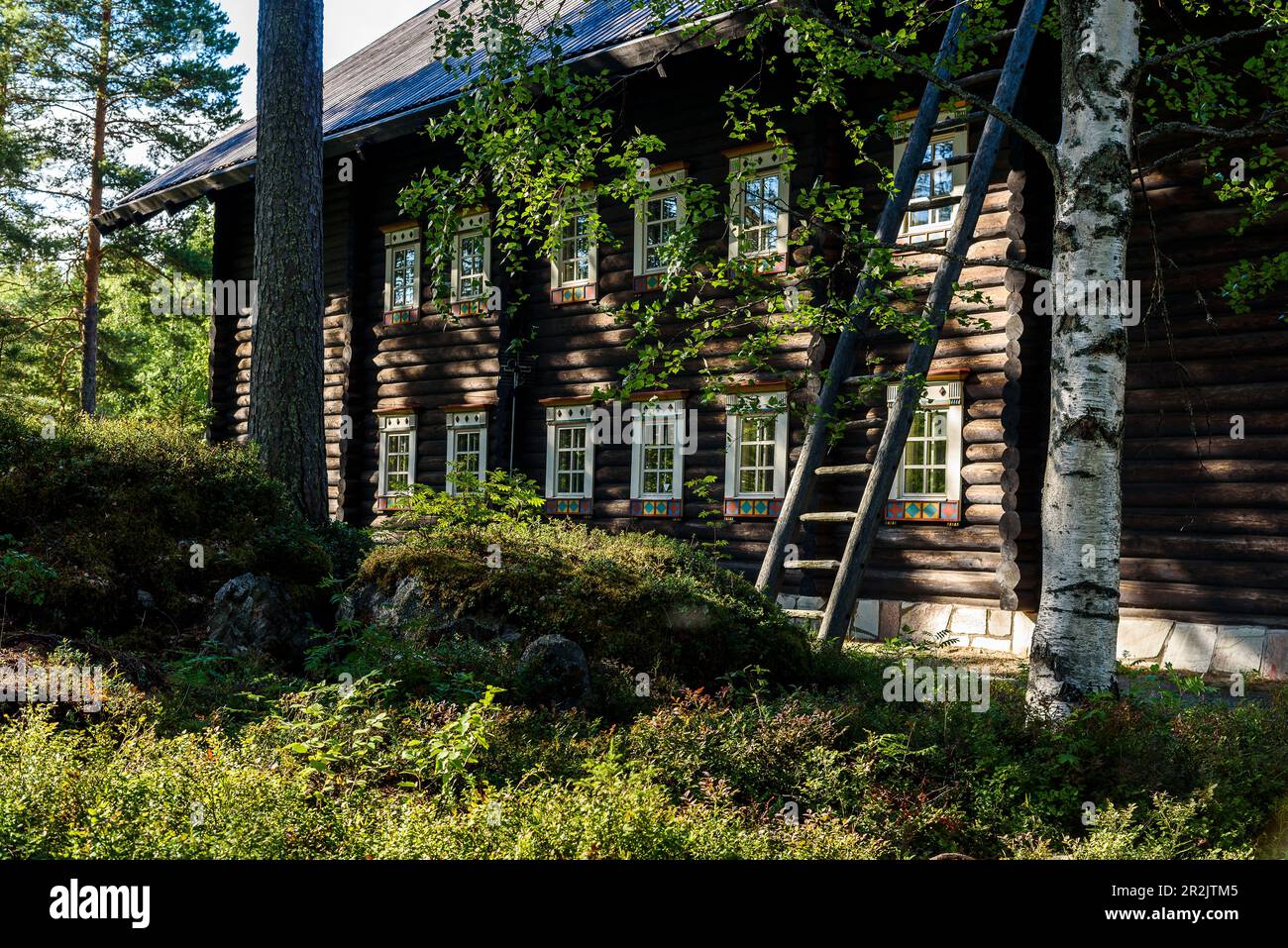 Bomban talo (Bomba House), Nurmes, Finland Stock Photo - Alamy