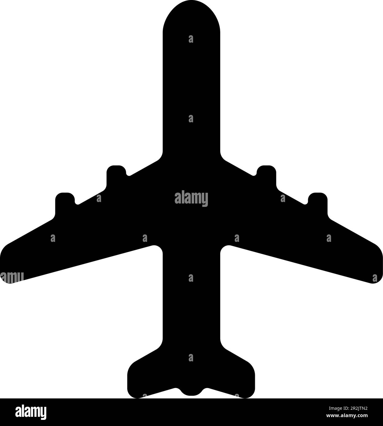 Airplane ( airport , travel ) vector icon illustration Stock Vector ...