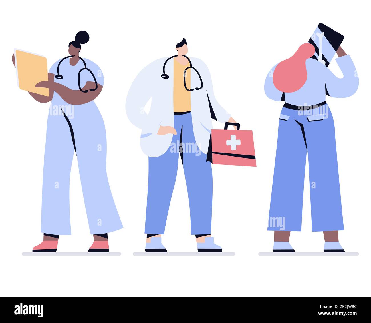 doctors people vector doctors and nurses doctor with x-ray doctor with ...