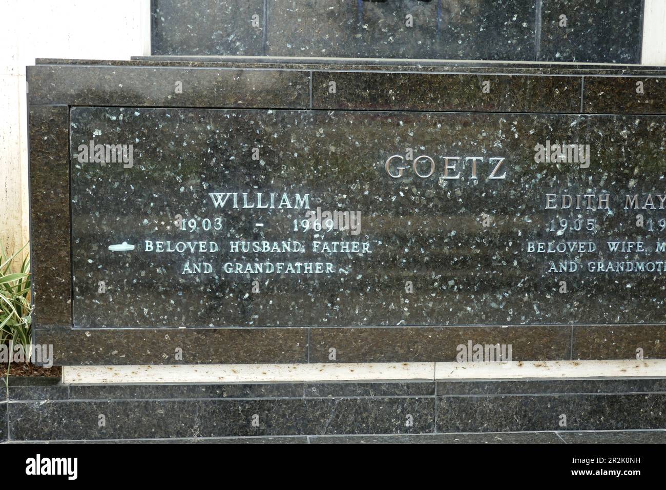 Los Angeles, California, USA 18th May 2023 Producer Studio Executive William Goetz Grave ...