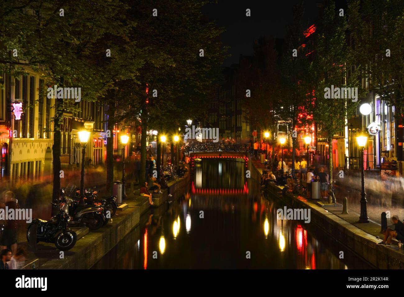 Red light district nightlife hi-res stock photography and images - Alamy