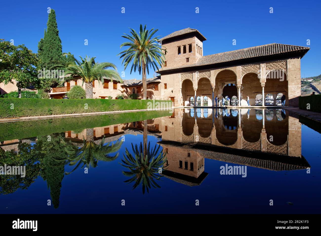 El Partal in the Alhambra, Andalucia, Granada, Spain Stock Photo - Alamy