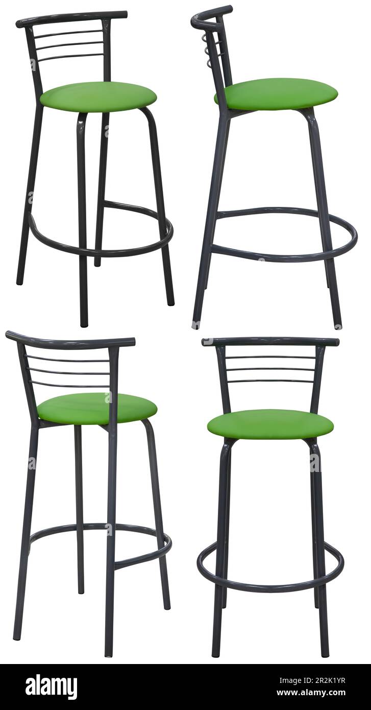 Bar stool. Interior element. Isolated from the background. From ...
