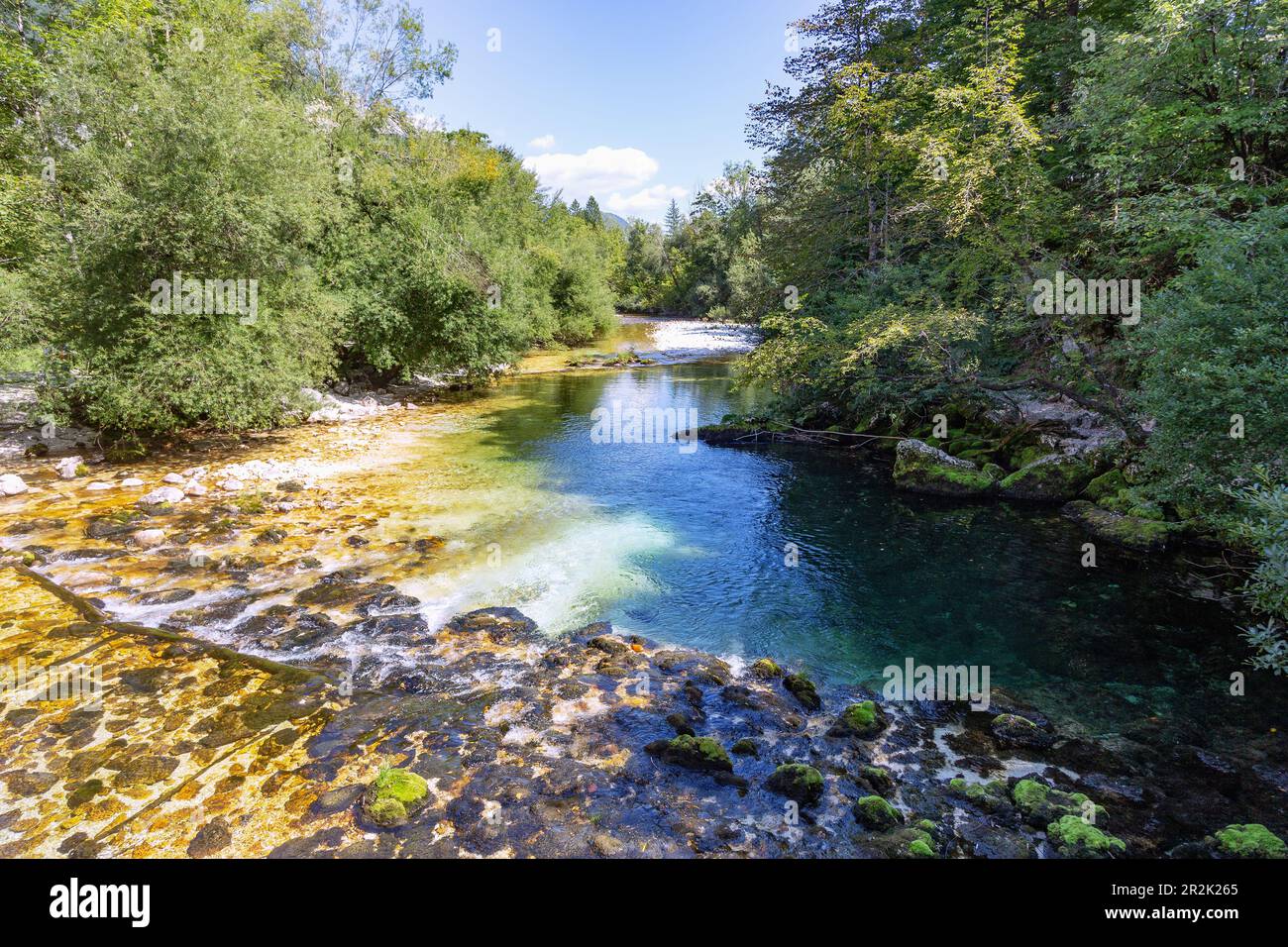 Ukanc; Sava Bohinjka; flow Stock Photo - Alamy