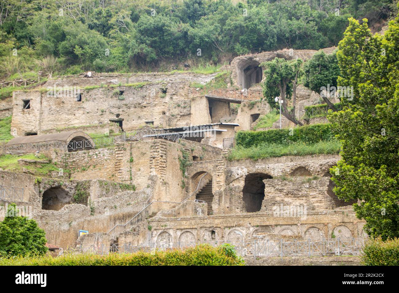 Baths of Baia archaeological park, Baia, Campania, Naples, Italy Stock ...