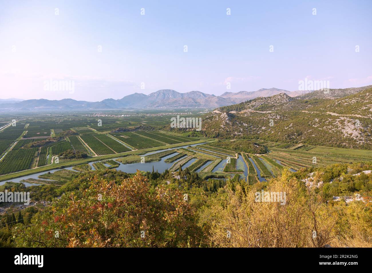 Neretva river delta agriculture hi-res stock photography and images - Alamy