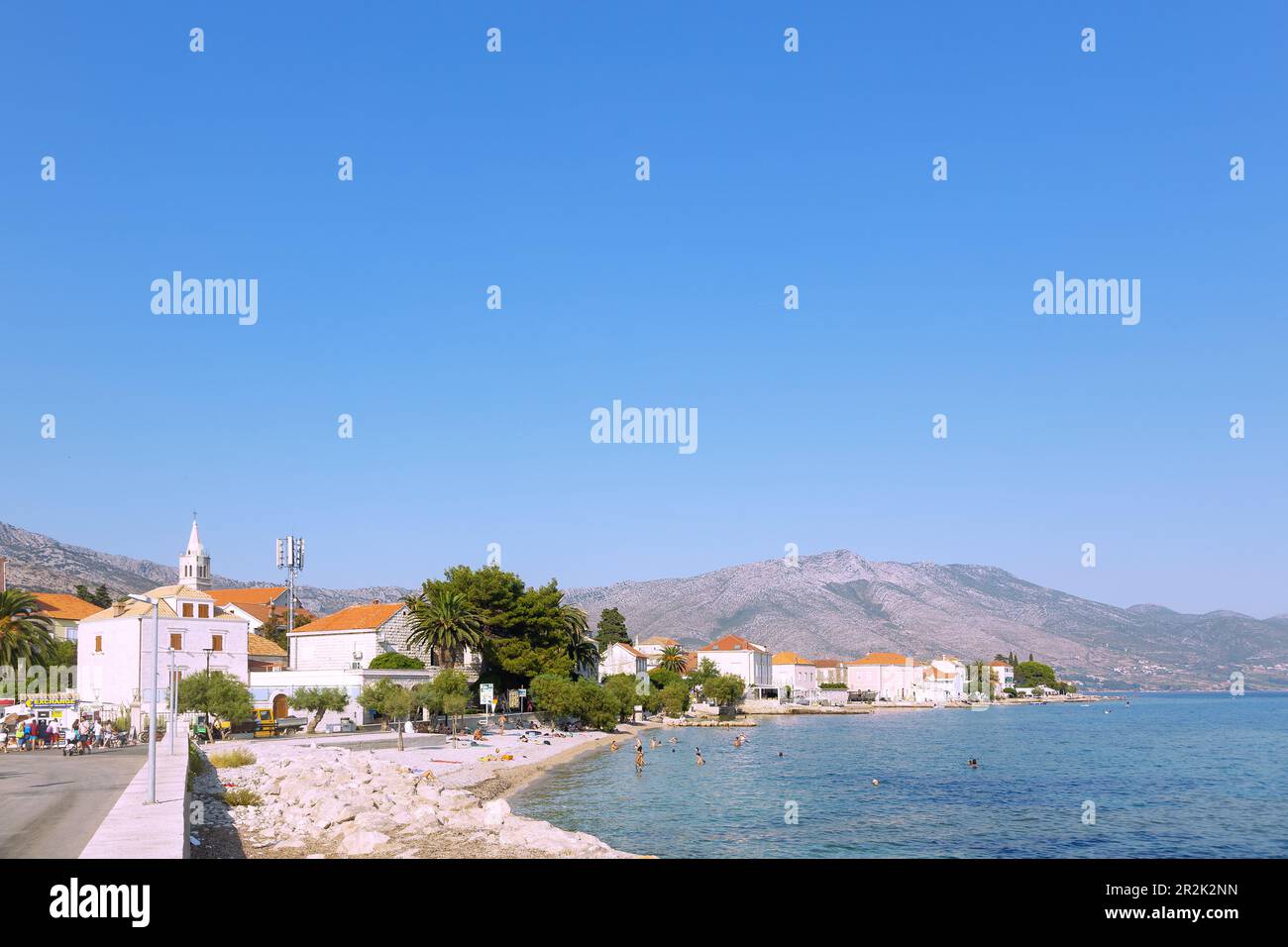 Peljesac peninsula croatia orebic beach hi-res stock photography and ...