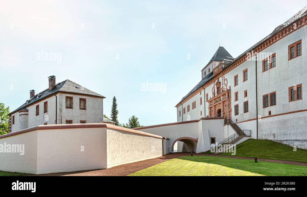 North Gate of Augustusburg Castle in Saxony, Germany Stock Photo - Alamy