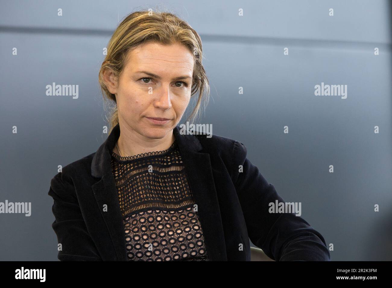Turin, Italy. 19th May, 2023. Albanian author and academic Lea Ypi is ... Turin, Italy. 19th May, 2023. Albanian author and academic Lea Ypi is ...