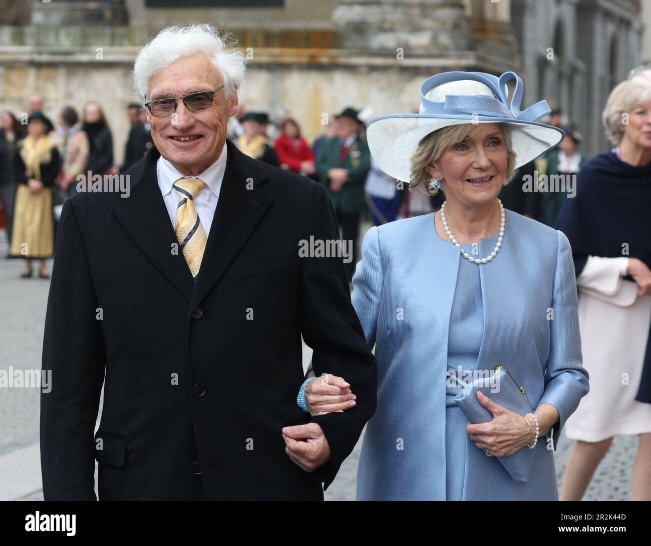 Munich, Germany. 20th May, 2023. Luitpold Prince of Bavaria, father of ...