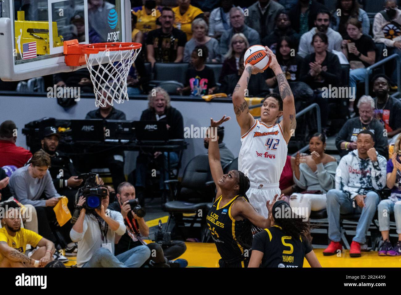 Los Angeles, USA. 19th May, 2023. WNBA Los Angeles Sparks - Phoenix ...
