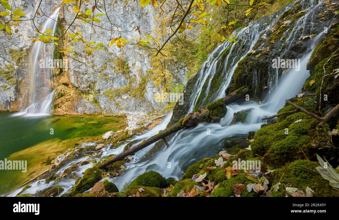 Salza waterfall hi-res stock photography and images - Alamy