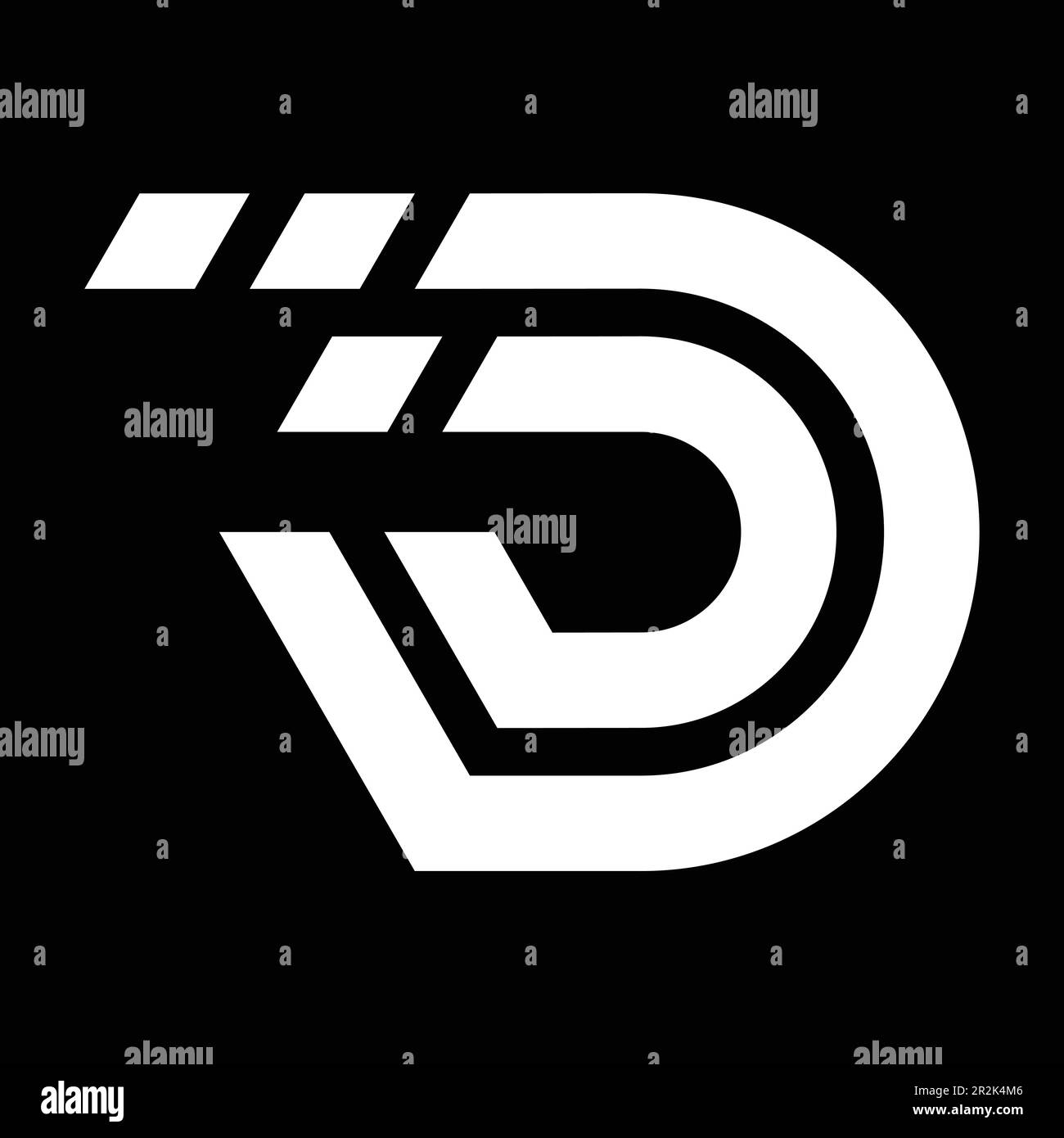 Letter D initial logo design vector Stock Vector Image & Art - Alamy