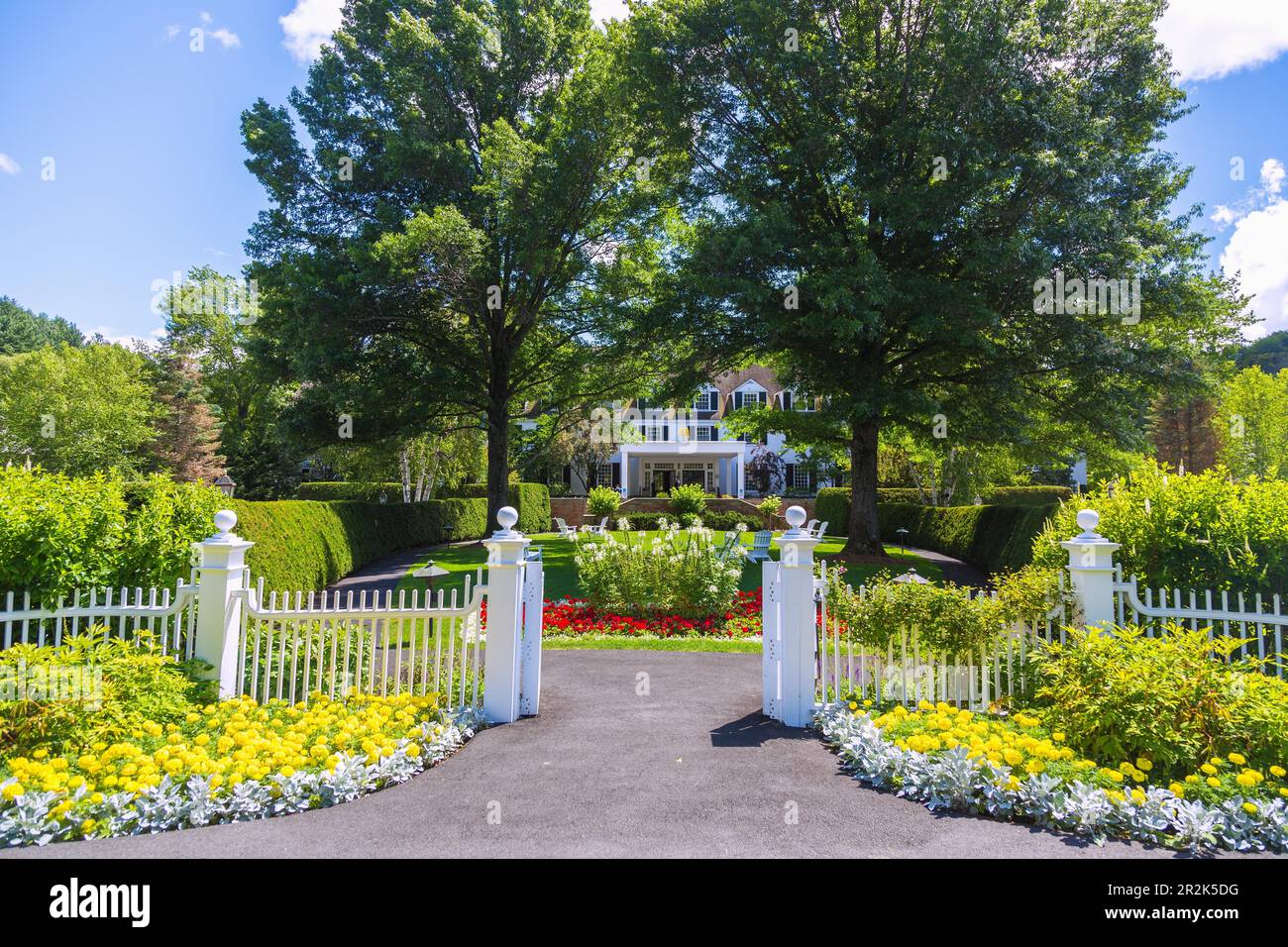 Woodstock, Vermont, Woodstock Inn and Resort Stock Photo - Alamy
