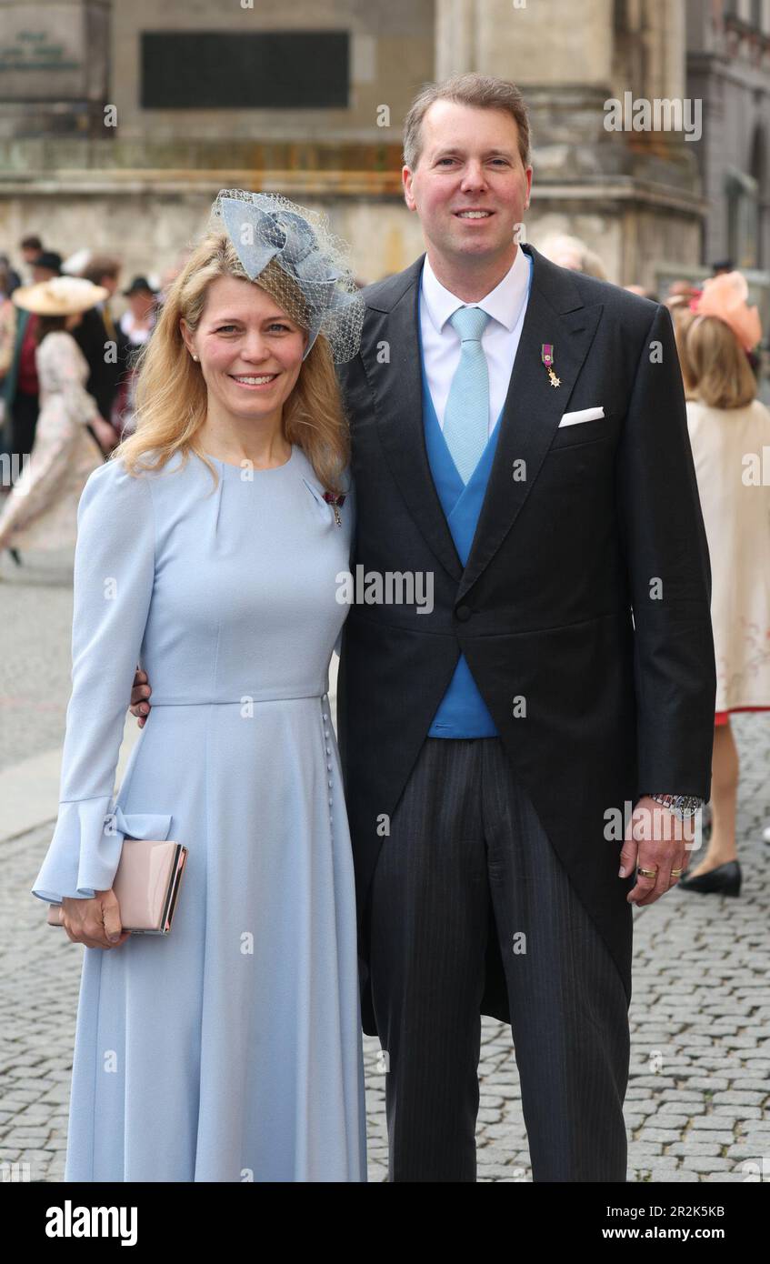 Munich, Germany. 20th May, 2023. Hubertus Hereditary Prince of Saxe ...