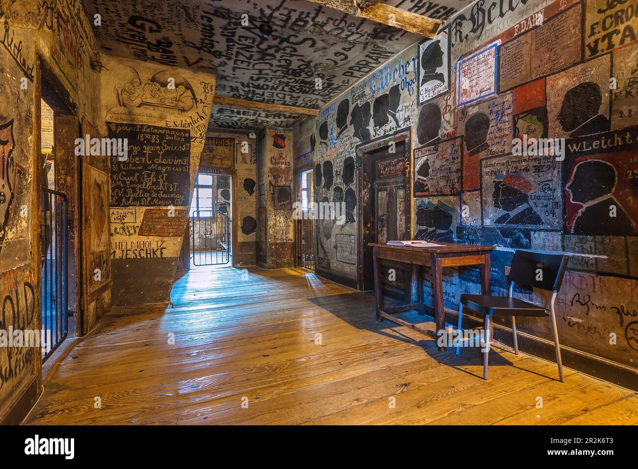 Heidelberg, student prison Stock Photo - Alamy